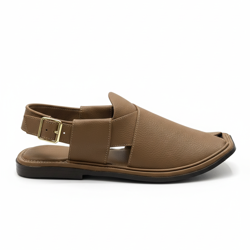 Smart Zalmi Leather Chappal – Premium Full Leather Peshawari Sandal fo ...